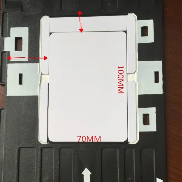 HD iD PVC Card Tray (70mm x 100mm) For Epson Printer