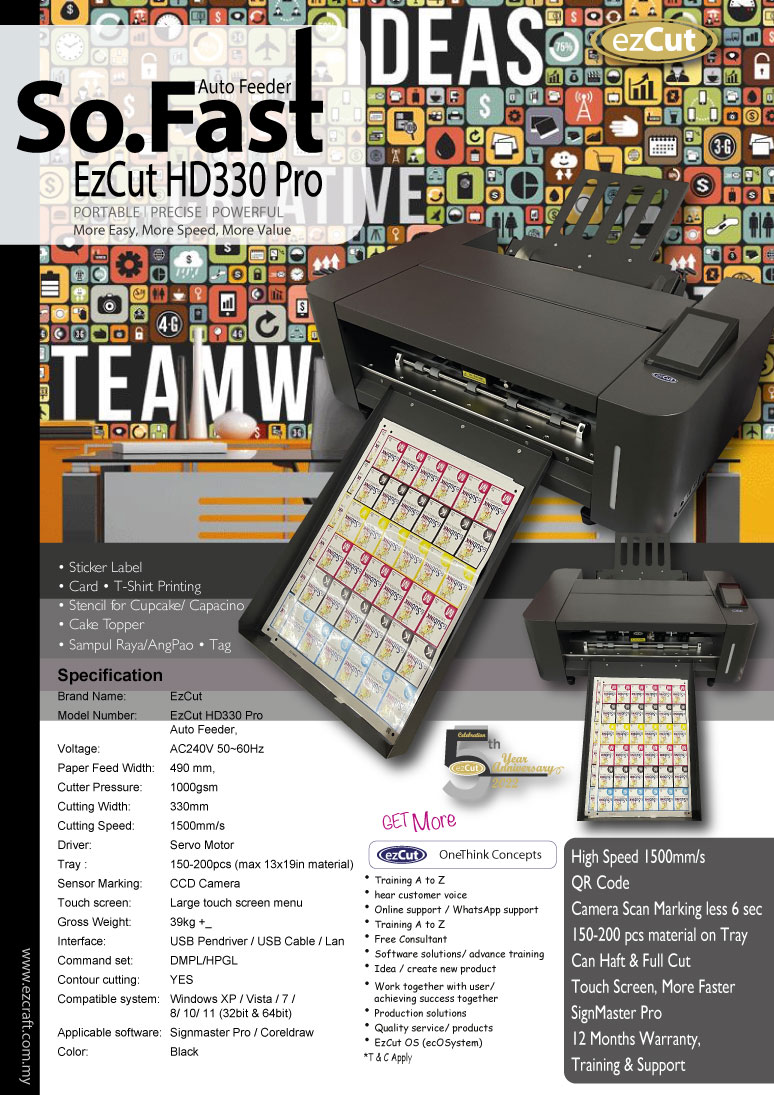 EzCut HD330 Pro